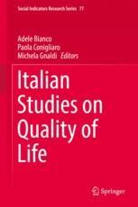 Italian Studies on Quality of Life | Springer Nature Link (formally ...