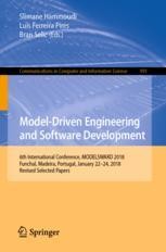 Model-Driven Engineering and Software Development: 6th International ...