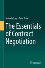 The Essentials of Contract Negotiation | SpringerLink