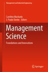 Management Science: Foundations and Innovations | SpringerLink