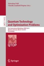 Quantum Technology and Optimization Problems: First International ...