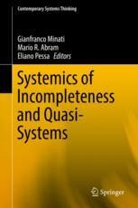 Systemics of Incompleteness and Quasi-Systems | SpringerLink