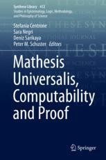Mathesis Universalis, Computability and Proof | SpringerLink