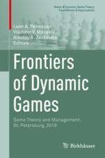 Frontiers of Dynamic Games: Game Theory and Management, St. Petersburg ...