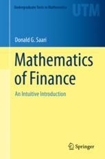 Mathematics of Finance: An Intuitive Introduction | SpringerLink