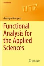 Functional Analysis for the Applied Sciences | SpringerLink