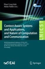 Context-Aware Systems and Applications, and Nature of Computation and ...