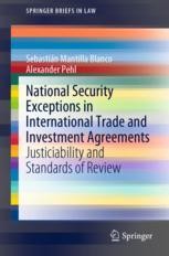 National Security Exceptions in International Trade and Investment ...