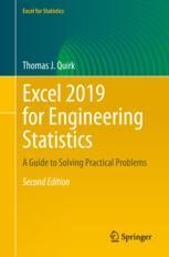 Excel 2019 for Engineering Statistics: A Guide to Solving Practical Problems | SpringerLink