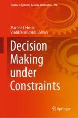 Decision Making under Constraints | SpringerLink