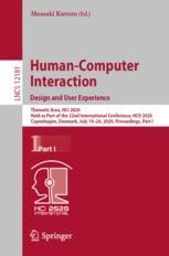 Human-Computer Interaction. Design and User Experience: Thematic Area ...