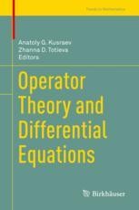 Operator Theory and Differential Equations | SpringerLink