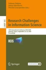 Research Challenges in Information Science: 14th International ...