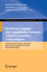 Distributed Computer and Communication Networks: Control, Computation, Communications: 23rd ...