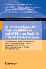 IoT Streams for Data-Driven Predictive Maintenance and IoT, Edge, and ...