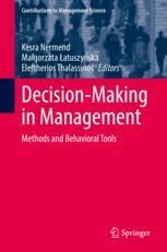 Decision-Making in Management: Methods and Behavioral Tools | Springer ...