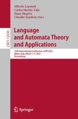 Language and Automata Theory and Applications: 15th International ...