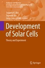 Development of Solar Cells: Theory and Experiment | Springer Nature Link