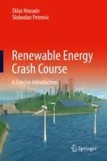 Renewable Energy Crash Course: A Concise Introduction | SpringerLink