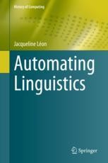 Automating Linguistics | Springer Nature Link (formerly SpringerLink)