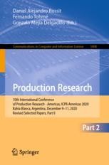 Production Research: 10th International Conference of Production ...