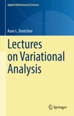 Lectures on Variational Analysis | Springer Nature Link (formerly SpringerLink)