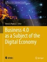 Business 4.0 as a Subject of the Digital Economy | Springer Nature Link