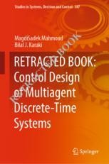 RETRACTED BOOK: Control Design of Multiagent Discrete-Time Systems ...