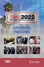 TMS 2022 151st Annual Meeting & Exhibition Supplemental Proceedings ...