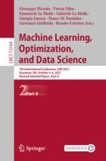 Machine Learning, Optimization, and Data Science: 7th International ...