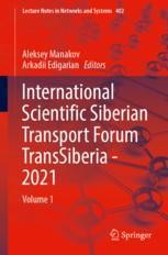 International Scientific Siberian Transport Forum TransSiberia - 2021 ...