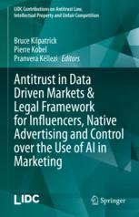Antitrust in Data Driven Markets & Legal Framework for Influencers ...