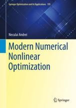Modern Numerical Nonlinear Optimization | SpringerLink