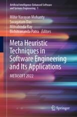 Meta Heuristic Techniques in Software Engineering and Its Applications ...
