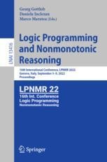 Logic Programming and Nonmonotonic Reasoning: 16th International ...