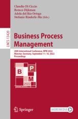 Business Process Management: 20th International Conference, BPM 2022 ...
