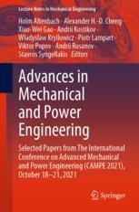 Advances in Mechanical and Power Engineering: Selected Papers from The ...