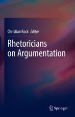 Rhetoricians on Argumentation | Springer Nature Link (formerly ...