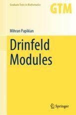 Drinfeld Modules | SpringerLink