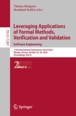 Leveraging Applications of Formal Methods, Verification and Validation. Software Engineering ...
