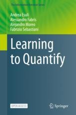 Learning to Quantify | SpringerLink