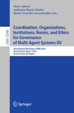 Coordination, Organizations, Institutions, Norms, and Ethics for Governance of Multi-Agent ...
