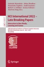 HCI International 2022 - Late Breaking Papers. Interaction in New Media ...