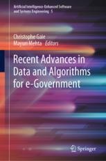 Recent Advances in Data and Algorithms for e-Government | SpringerLink