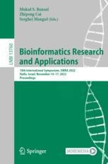 Bioinformatics Research and Applications: 18th International Symposium, ISBRA 2022, Haifa ...