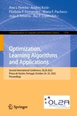 Optimization, Learning Algorithms and Applications: Second ...