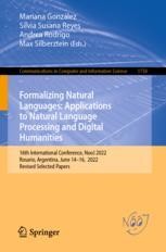 Formalizing Natural Languages: Applications to Natural Language ...