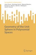 Geometry of the Unit Sphere in Polynomial Spaces | SpringerLink