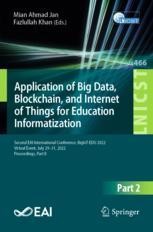 Application of Big Data, Blockchain, and Internet of Things for ...