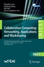 Collaborative Computing: Networking, Applications and Worksharing: 18th ...